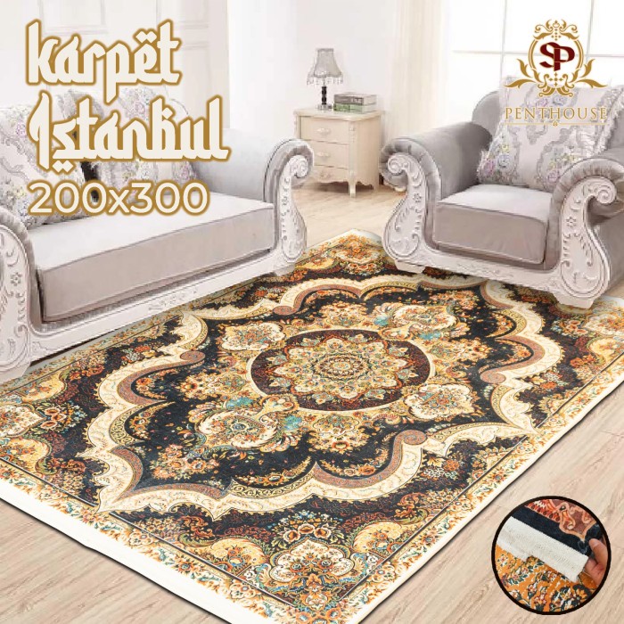 Jual KARPET TURKEY 2x3M KARPET ISTANBUL BULU KASHMIR JUMBO + RUMBAI ...