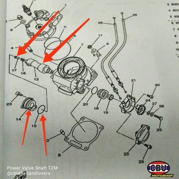 Jual Power Valve Shaft YPVS TZM | Shopee Indonesia