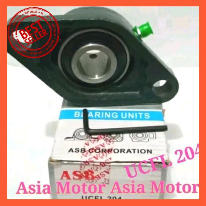 Jual PILLOW BLOCK BEARING UCFL 204 ASB AS 20 MM ASB PILOW BLOK UCFL204 [ASMT] | Shopee Indonesia