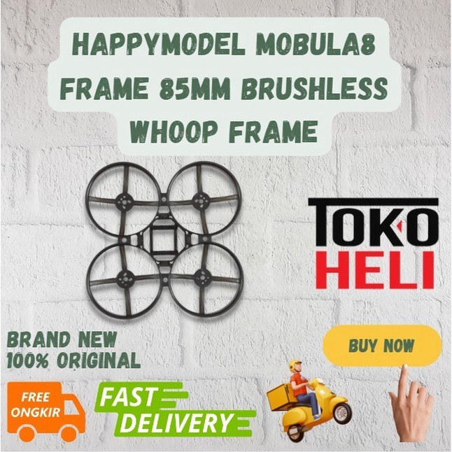Jual HappyModel Mobula8 Frame 85mm Brushless Whoop Frame | Shopee Indonesia