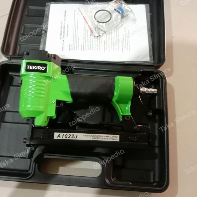 Jual Mesin Staples Tembak Angin Tekiro A1022J / Air Stapler Gun ...