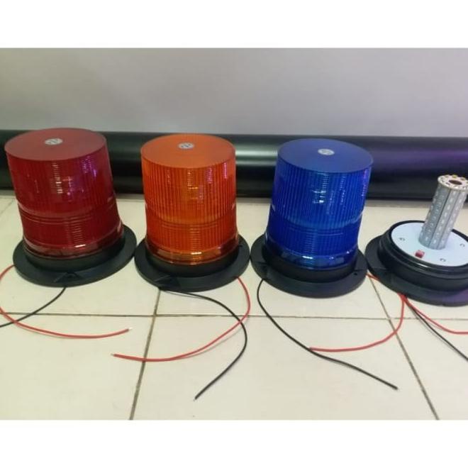 Jual Lampu Rotary Rotari Rotator Led Truk Variasi Nyala 3 Mode 12/24 ...