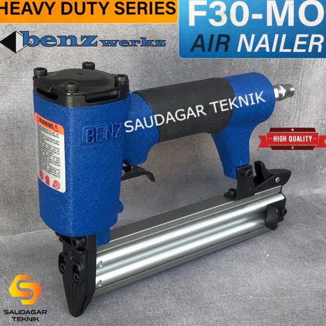 Jual Mesin Paku Tembak Staples Angin F30 1022 J Benz Air Nailer Stapler Gun | Shopee Indonesia