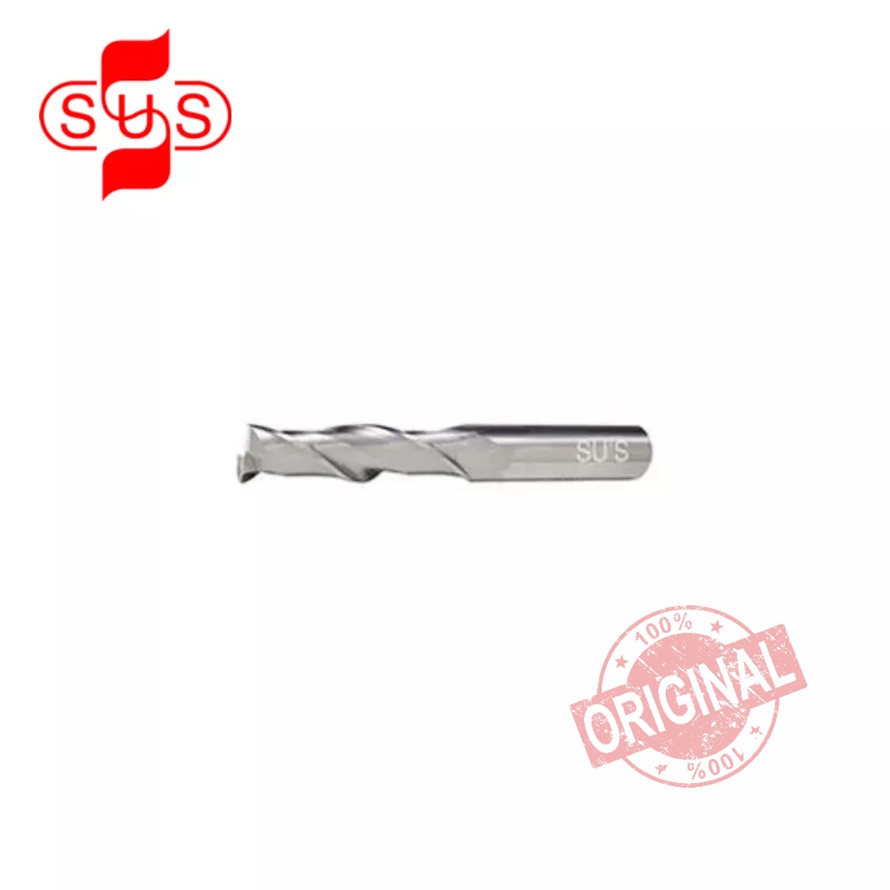 Jual Endmill 8 2F HSS CO8 SUS End Mill EM143 Long Cutter Milling ...