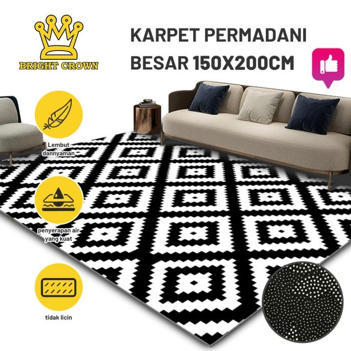 Jual Discount Bright Crown 150X200Cm Karpet Lantai Permadani ...