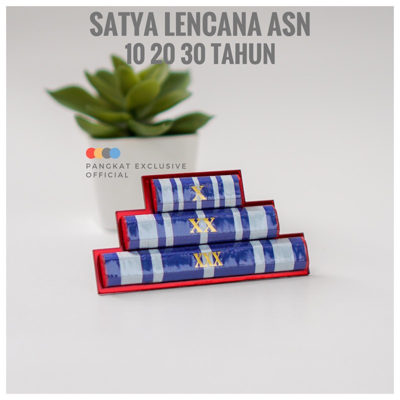 Jual Satya Lencana Asn 10 20 30 Tahun El Prisma - Pita Asn 10 20 30 ...