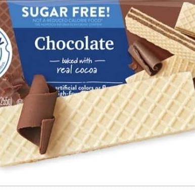 Jual populer] Voortman Bakery Sugar free Wafers Chocolate 225gr wafer ...