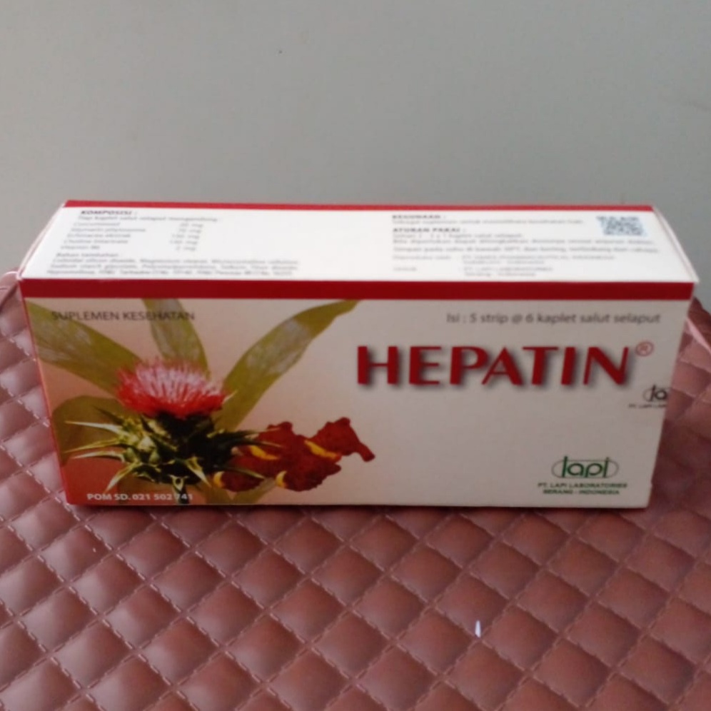 Jual Hepatin (1 Box = 5 Strip = 30 pcs) | Shopee Indonesia