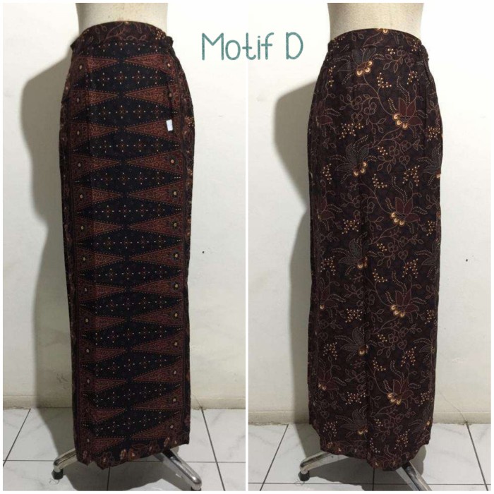 Jual Rok Tumpal Geser Kancing 4 GK010 Bawahan Batik Motif Pucuk Rebung ...