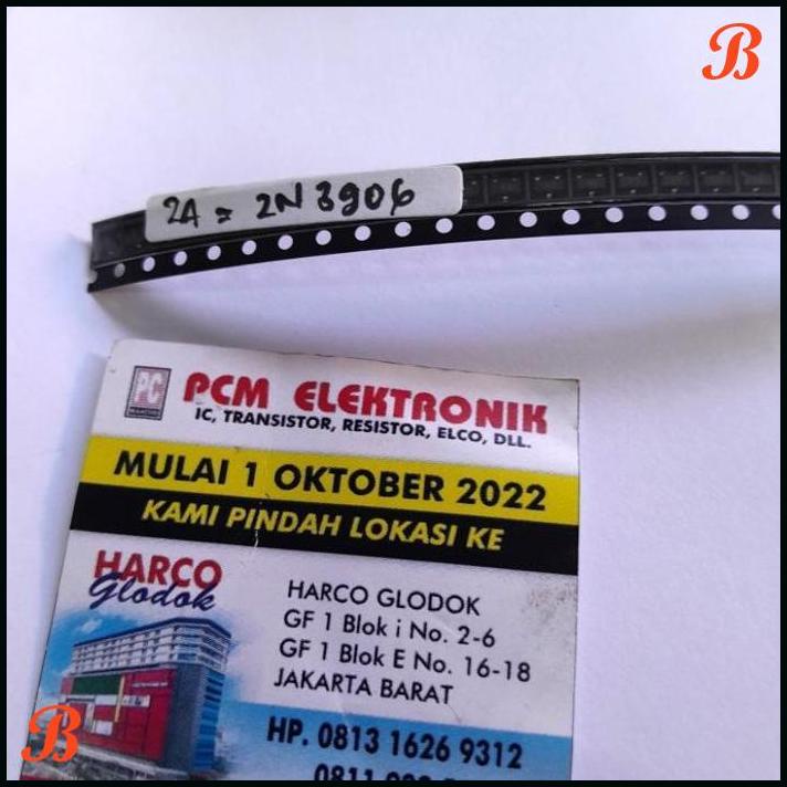 Jual TRANSISTOR TRANSISTOR SMD SMD SOT 23 SOT23 2A 2N3906 [PCME ...