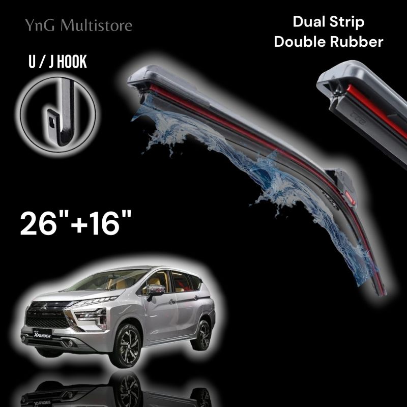 Jual Wiper Xpander Dual Strip | Shopee Indonesia