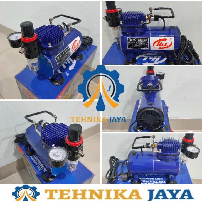 Jual HARGA DISKON! Kompresor Mini Set + Air Brush Cat H&L Mini ...