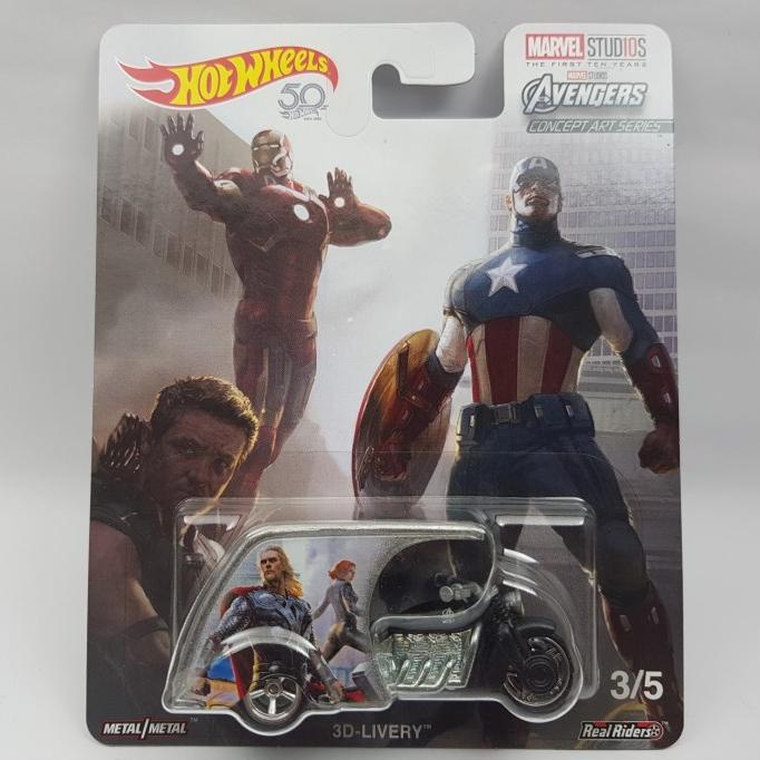 Jual Hot Wheels Marvel Avengers - 3D Livery | Shopee Indonesia