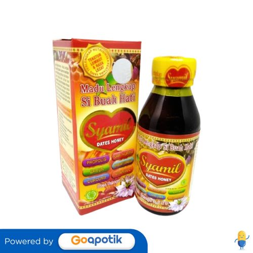 Jual SYAMIL MADU LENGKAP SI BUAH HATI DATES HONEY 125 ML BOTOL | Shopee ...