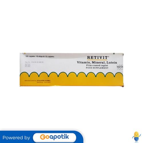Jual RETIVIT BOX 100 KAPLET | Shopee Indonesia
