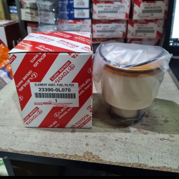 Jual Fuel Filter Solar Innova Reborn Fortuner Vrz Hilux Revo Original ...