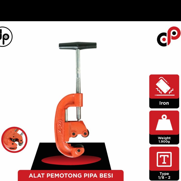 Jual Alat Pemotong Pipa Besi 2" Heavy Duty Pipe Cutters 2" Berkualitas ...