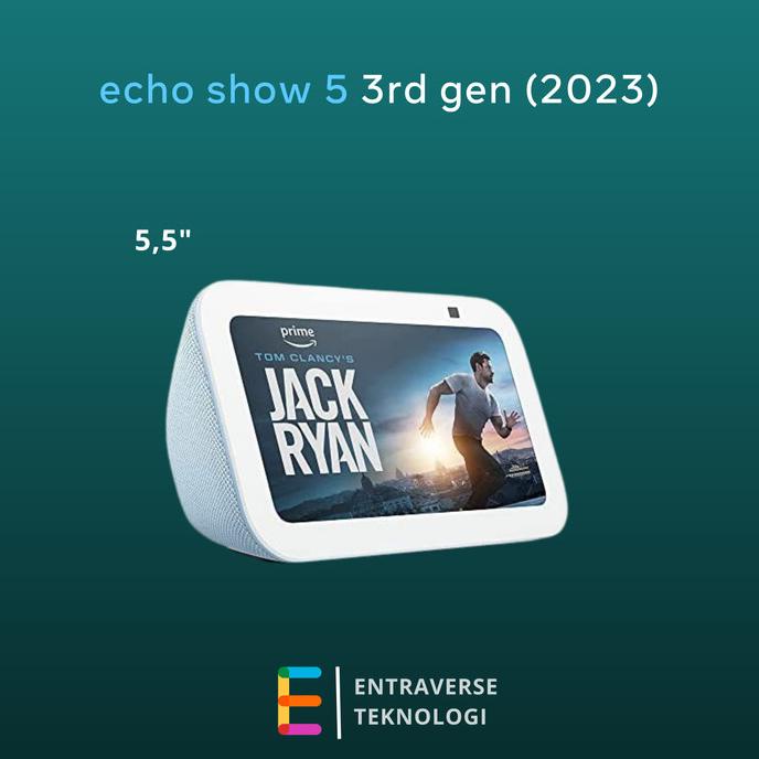 Jual Amazon Echo Show 5 3rd Generation 2023 Smart Display with Alexa | Shopee Indonesia