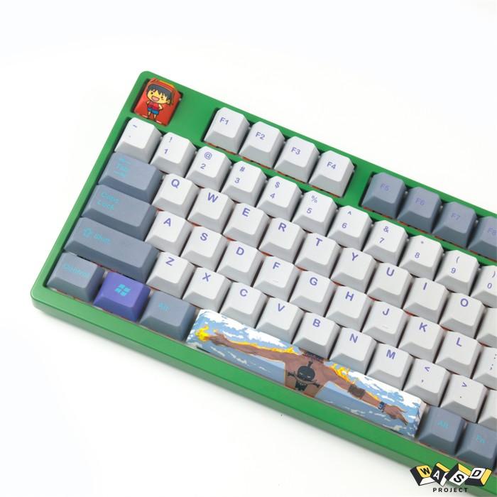 Jual One Piece Pbt Dye Sublimation Keycaps Cherry Profile (Esc & Space ...