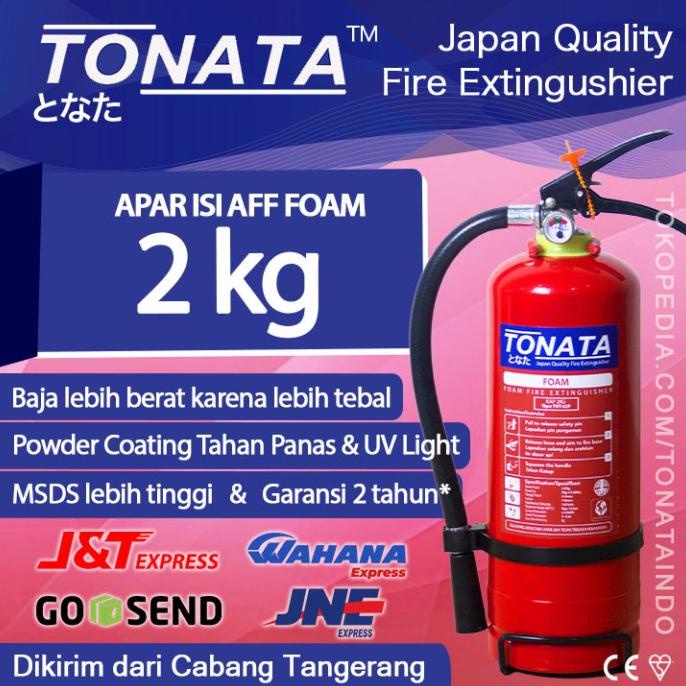 Jual APAR 2KG TONATA / FOAM 2 KG / Set Komplit | Shopee Indonesia