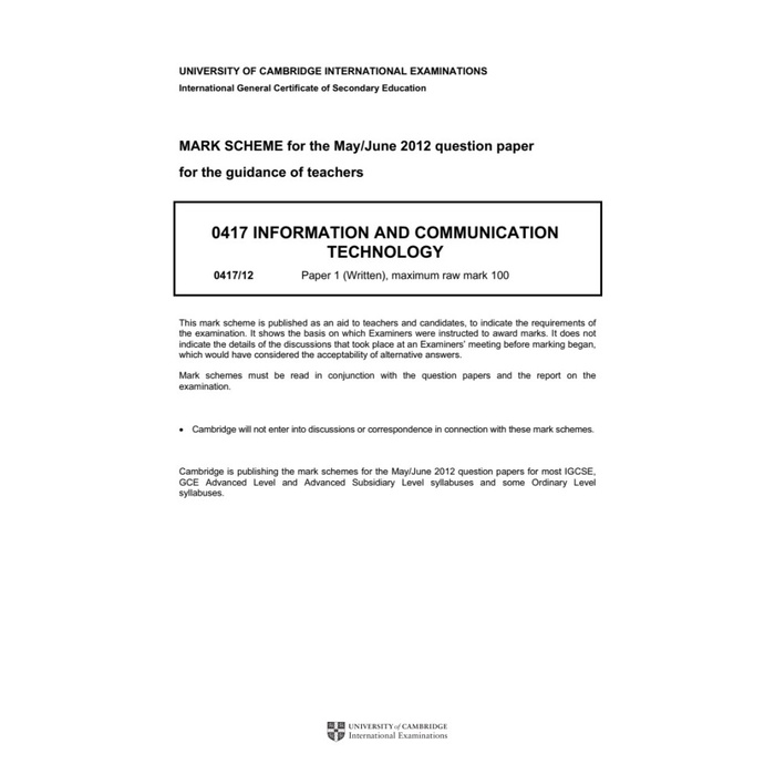 Jual FLASH SALE!!! IGCSE ICT 0417 2012-2022 MAY/JUNE PAST PAPERS AND ... Jual FLASH SALE!!! IGCSE ICT 0417 2012-2022 MAY/JUNE PAST PAPERS AND ...