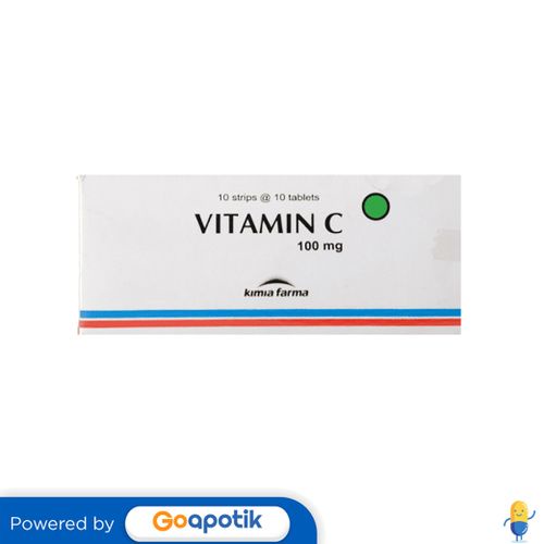 Jual VITAMIN C KIMIA FARMA 100 MG BOX 100 TABLET | Shopee Indonesia