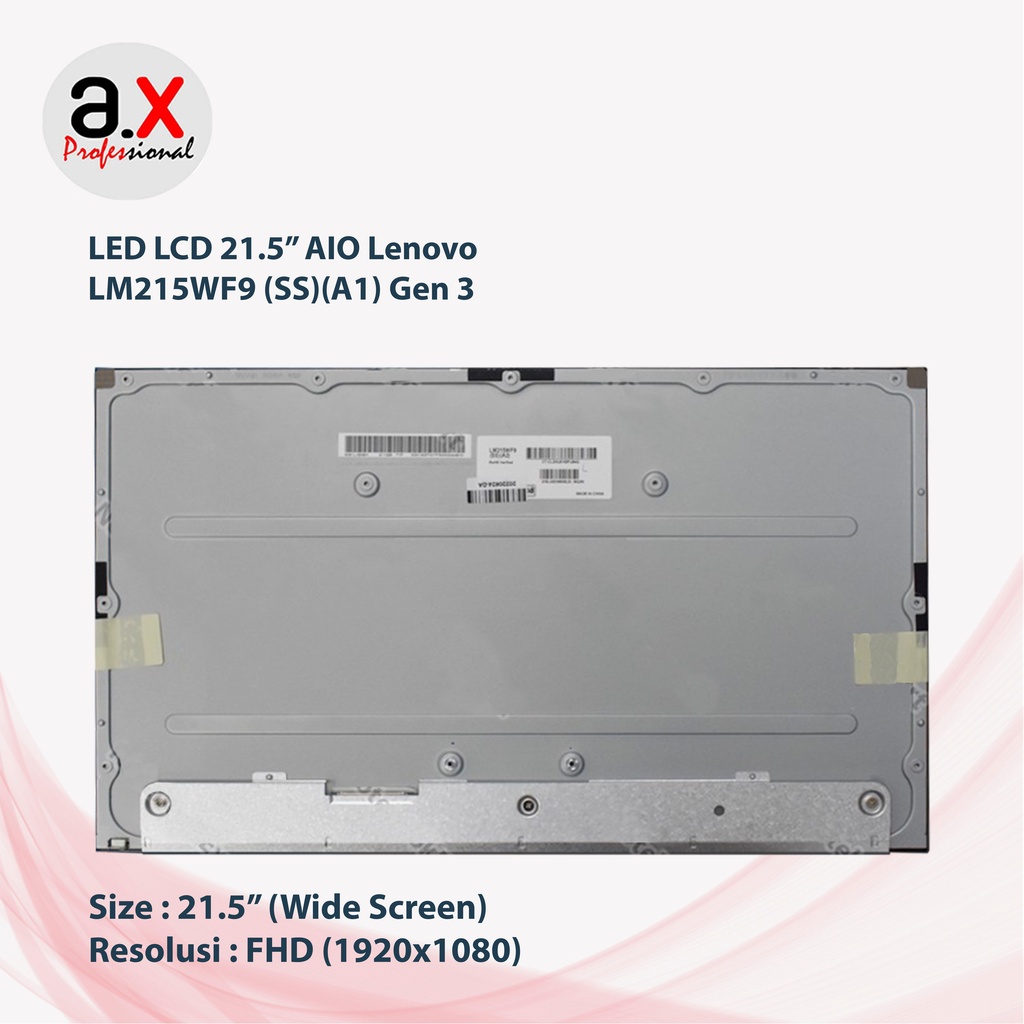 Jual LCD LED PC All In One 21.5 Inch AIO Lenovo LM215WF9 (SS) (A1) | Shopee Indonesia