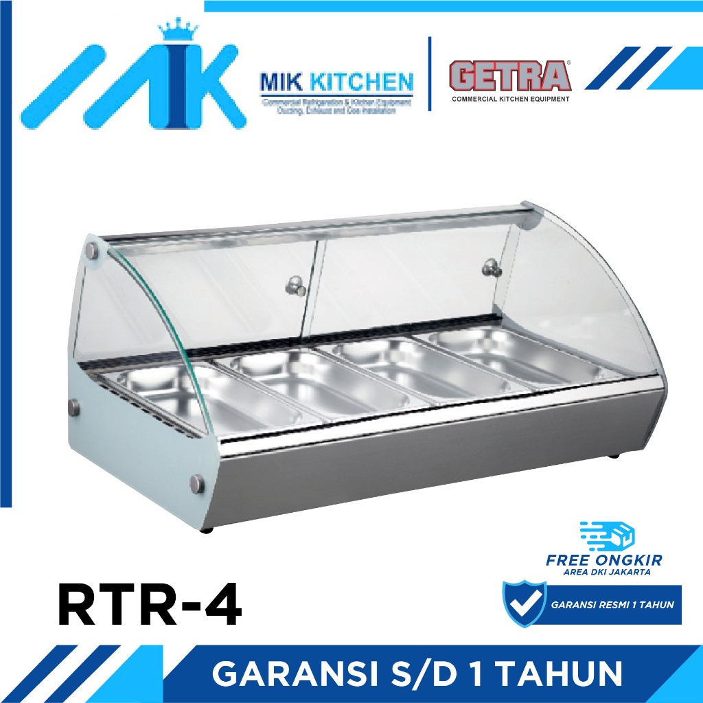 Jual GETRA Food Warmer RTR-4 / RTR 4 / RTR4 | Shopee Indonesia