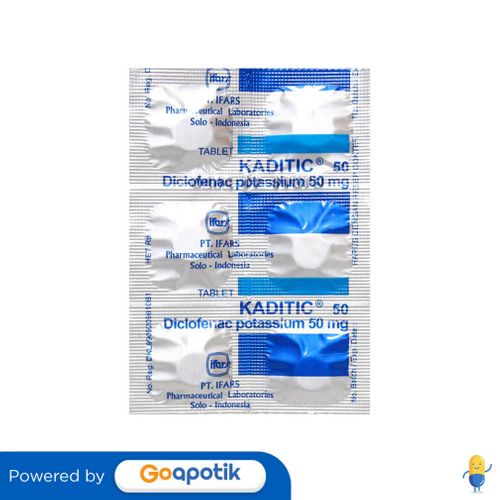 Jual KADITIC 50 MG STRIP 10 TABLET | Shopee Indonesia