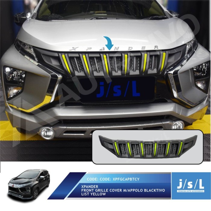 Jual Grill Depan / Front Grille Xpander Apollo Blacktivo Lis Yellow ...