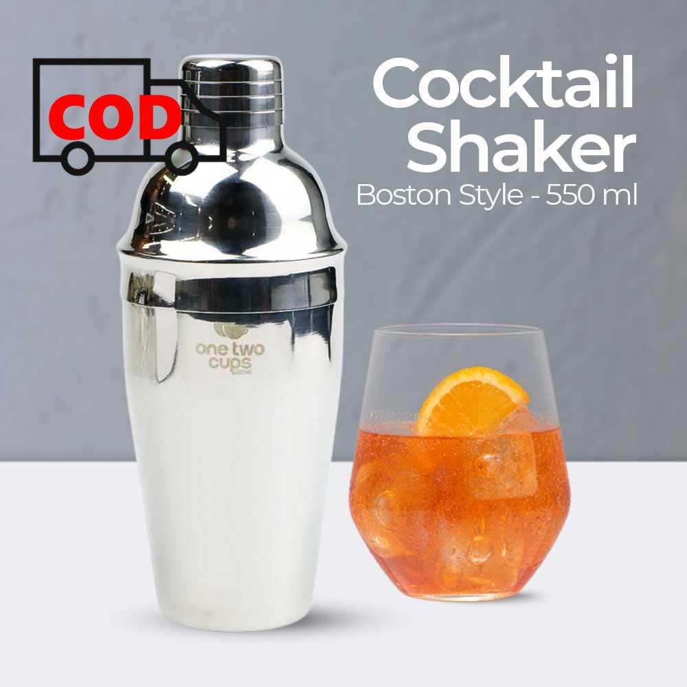 Jual Shaker Bottle Gym Stainless Botol Pengocok Minuman Cocktail ...