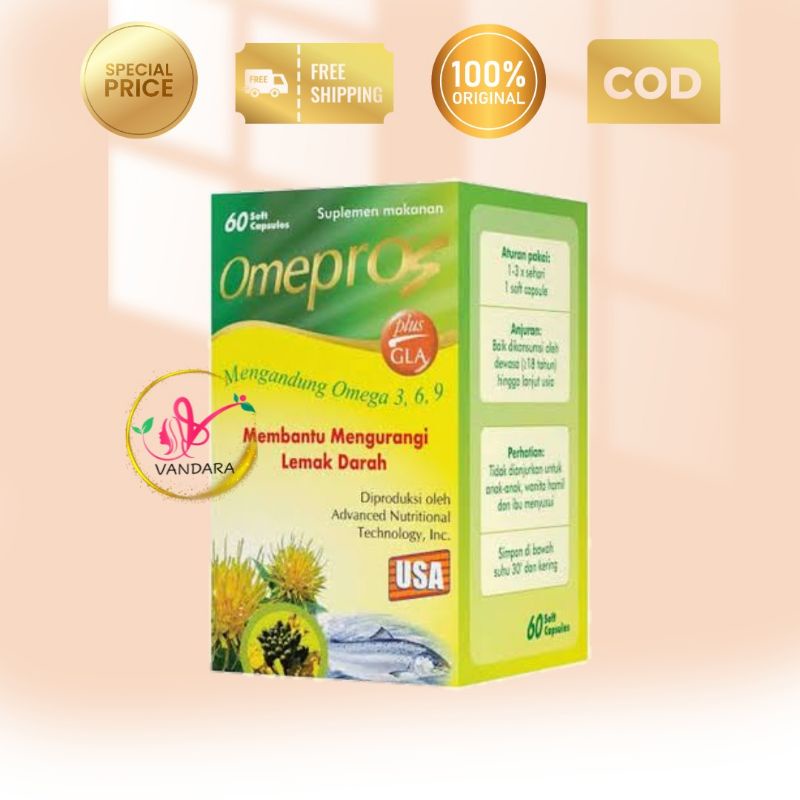 Jual Omepros Soft Capsules isi 30 / 60 Kapsul - Obat Kolesterol ...