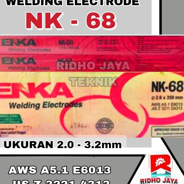 Jual Model Baru Kawat Las Listrik NK-68 AWS-6013 2.0 2mm 2,6mm 3,2mm ...