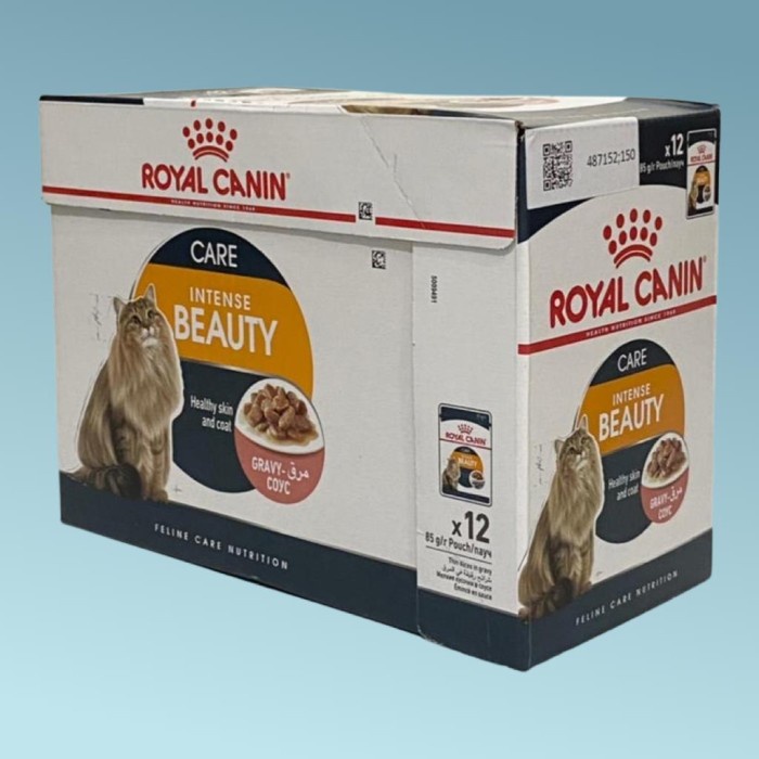 Jual Royal Canin Intense Beauty Pouch Gravy 85 gr (1box/12pcs) | Shopee ...
