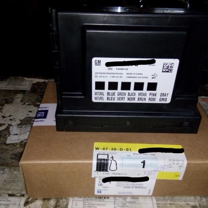 Jual BCM Body Control Module Chevrolet Colorado Ori GM | Shopee Indonesia