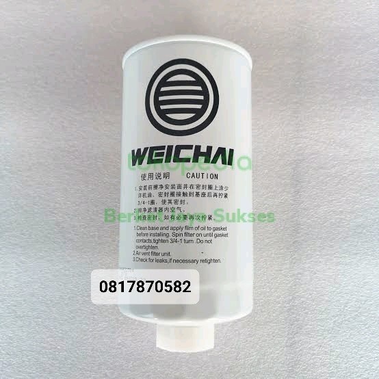 Jual [Baru] Filter Weichai 100422384 Mesin Diesel Truk Dan Alat Berat ...
