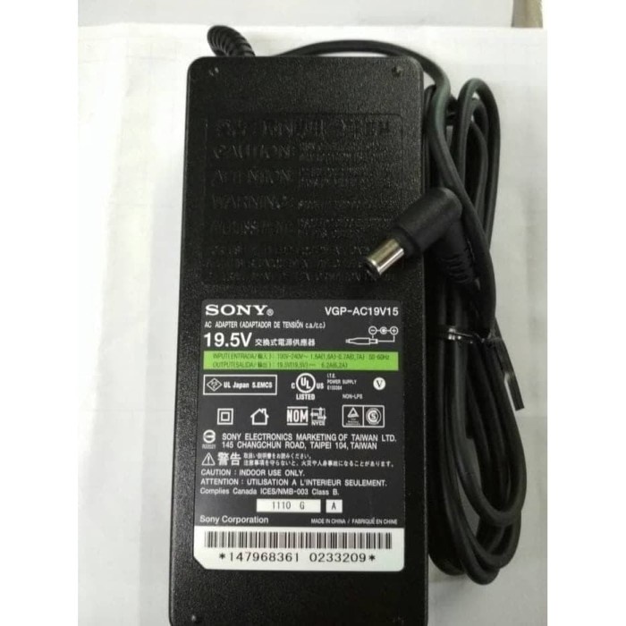 Jual [Ori] Adaptor Adaptor Tv Sony Bravia 50-6 0Inch Acdp-120N02 19.5V ...