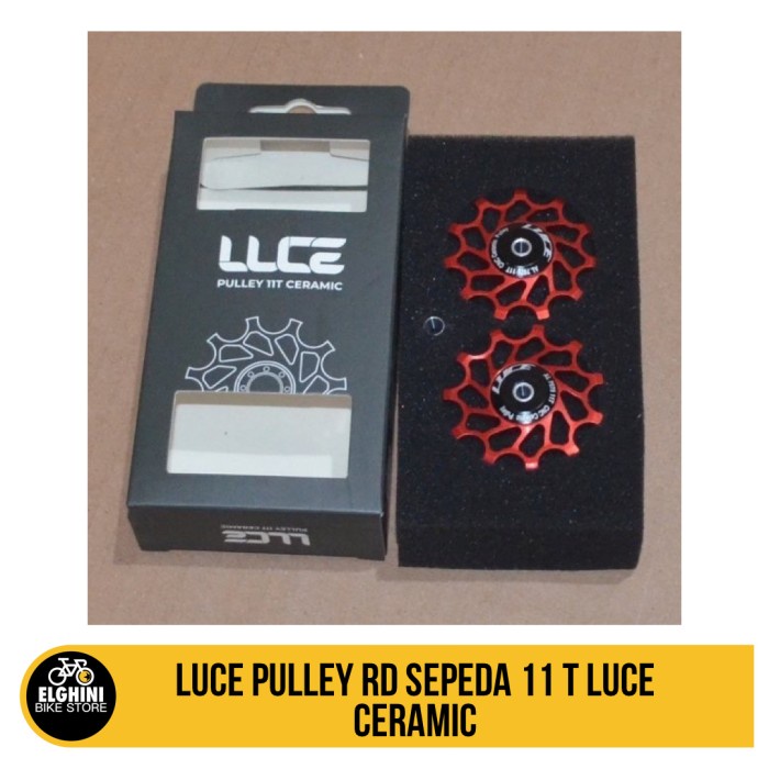 Jual [New Ori] Luce Pulley Rd Sepeda 11 T Luce Ceramic Terbaru | Shopee ...