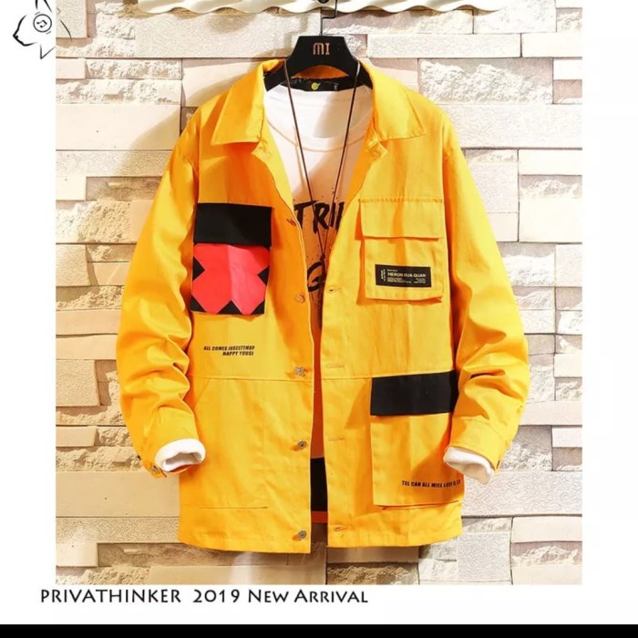 Jual multi pocket cargo jacket / jacket kargo kantong | Shopee Indonesia