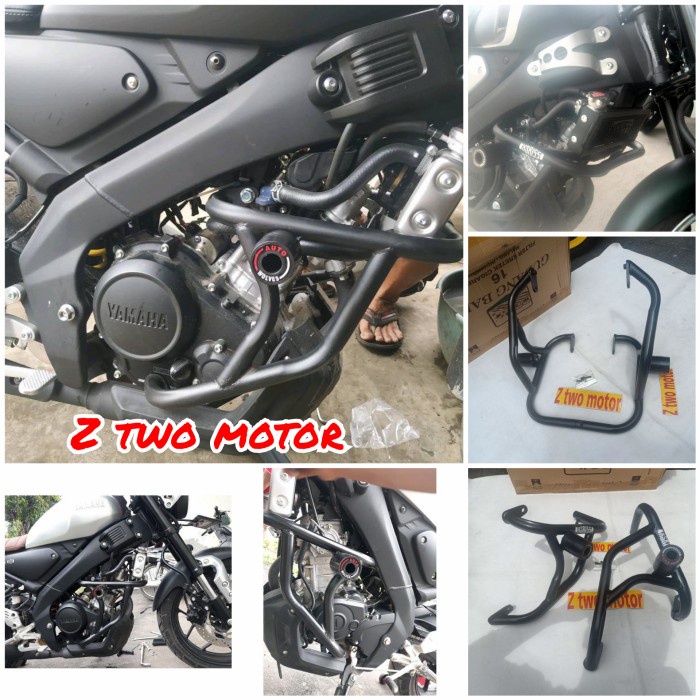 Jual New Ori Crashbar Xsr 155 Tubular Xsr 155 Black Doff Crash Bar Xsr ...
