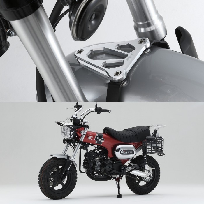 Jual [Baru] Gcraft Lower Front Down Fender Bracket Kit Honda Dax St125 ...