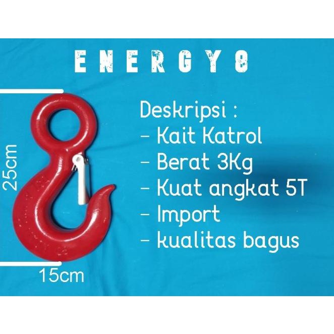 Jual Cargo Hook 5 Ton | Cantolan Takel | Kait Katrol | Shopee Indonesia