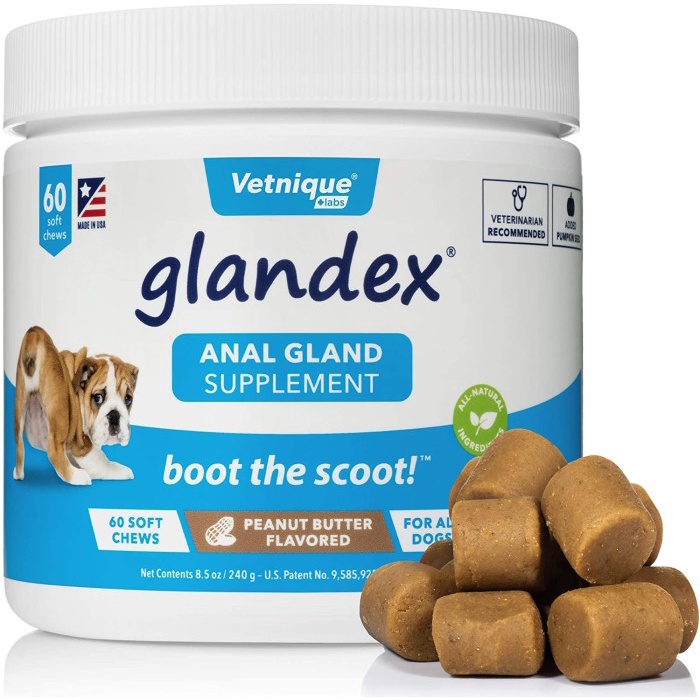Jual Glandex Anal Gland Supplement Boot The Scoot 60 Chew Treats ...