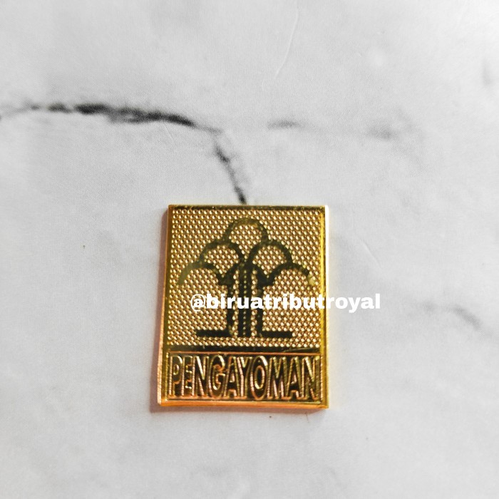 Jual Pin Pengayoman Kuningan Magnet | Shopee Indonesia