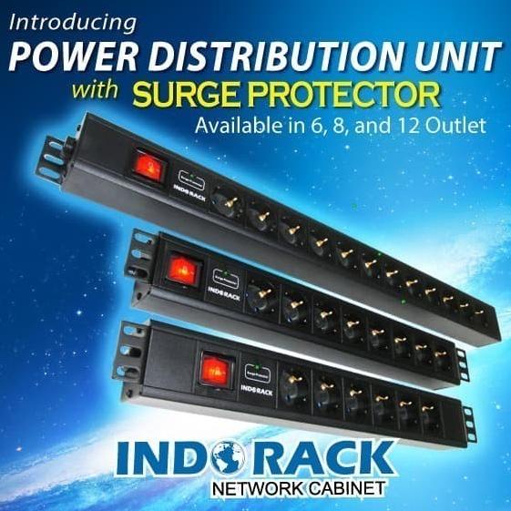 Jual TER-UPDATE PDU 12 EUROPE OUTLET PDU12E - COLOKAN LISTRIK RACK ...