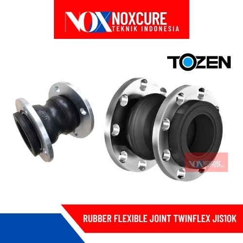 Jual RUBBER FLEXIBLE JOINT TWINFLEX TOZEN 3" INCH JIS 10K | Shopee Indonesia