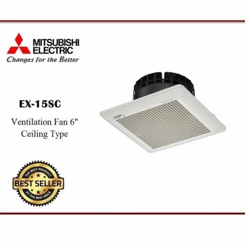 Jual Ceiling Exhaust Fan Mitsubishi Ex-15Sc6T Plafon 6In | Shopee Indonesia