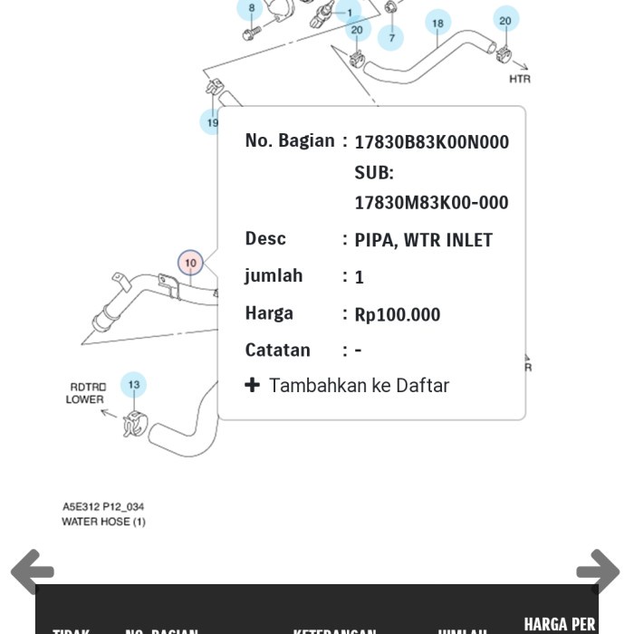 Jual Pipa water inlet splash asli SGP best deal | Shopee Indonesia