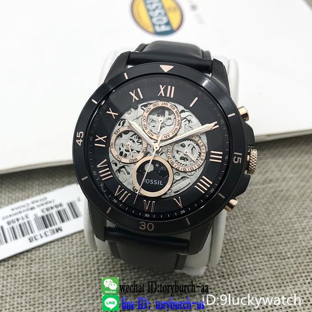 Jual ME3138 ME3054 FOSSIL skeleton man's chrono mechanical automatic ...