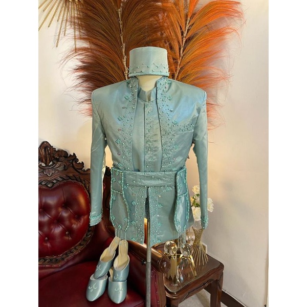 Jual beskap Sunda / beskap pengantin sunda | Shopee Indonesia